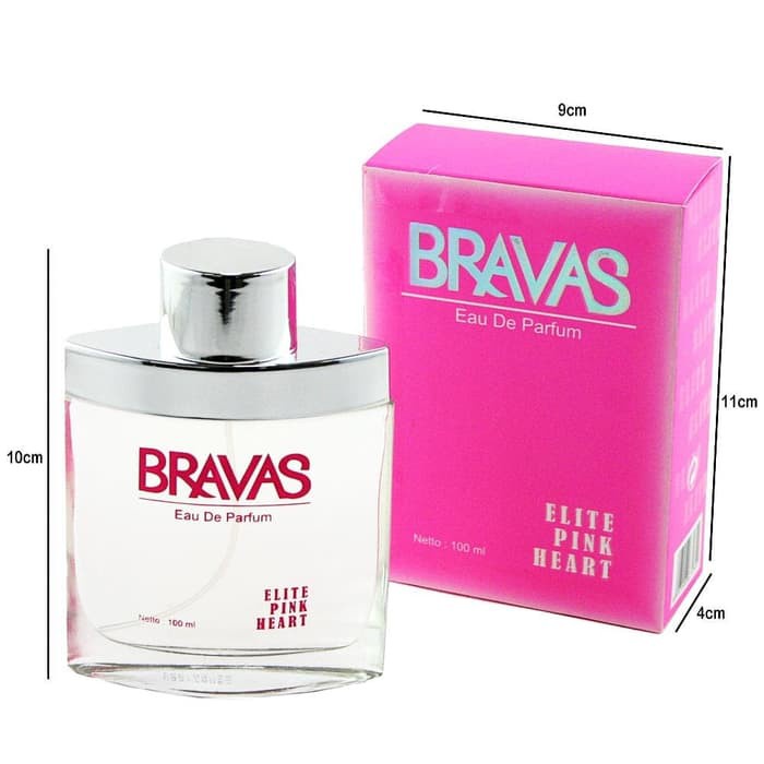 Jual BRAVAS Parfum Wanita ELITE 100 ML Eau De Parfum HALAL Perfume ...