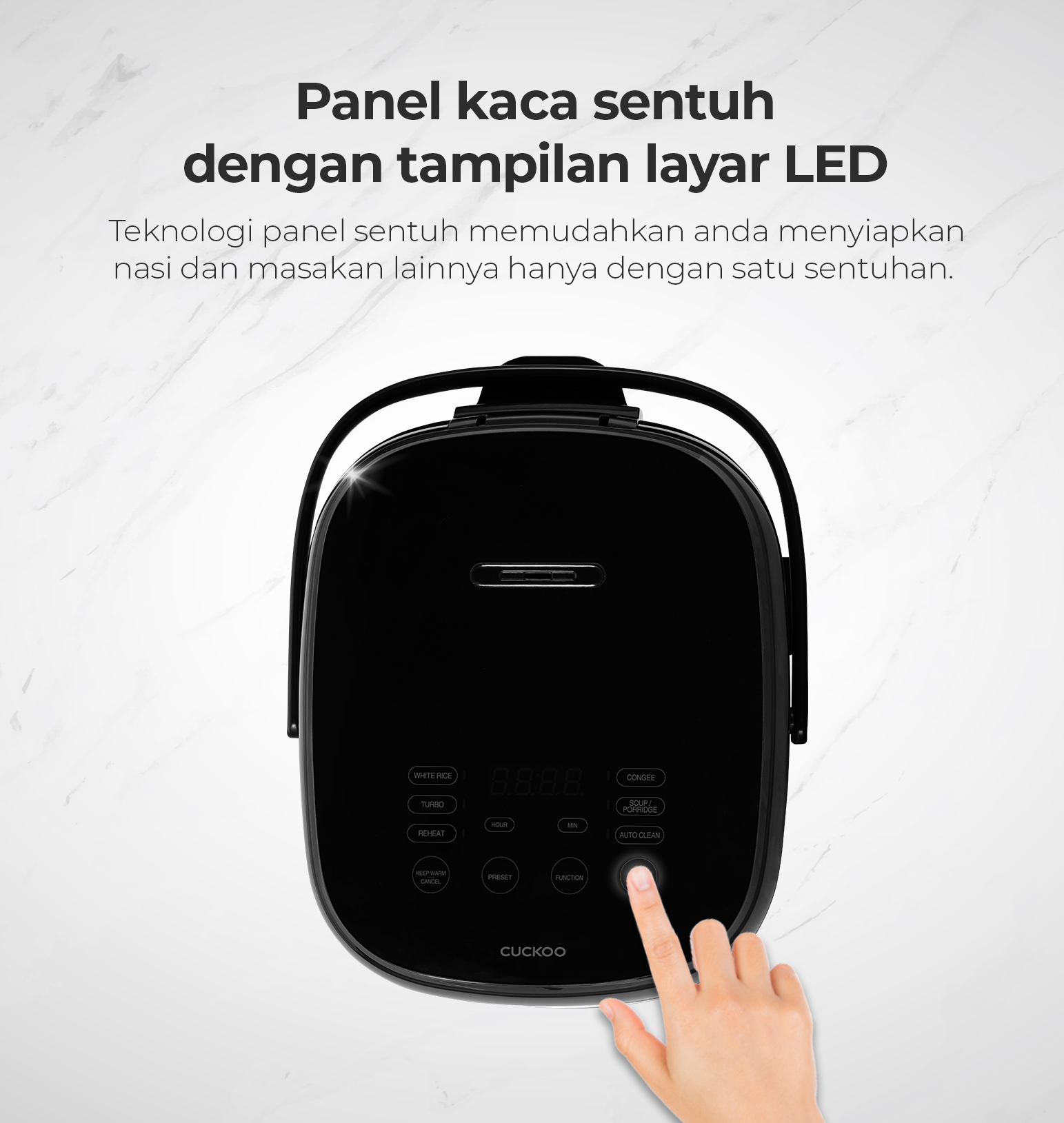 Jual CUCKOO Digital Rice Cooker 1.8 L CR-1050F Magic Com Penanak Nasi ...