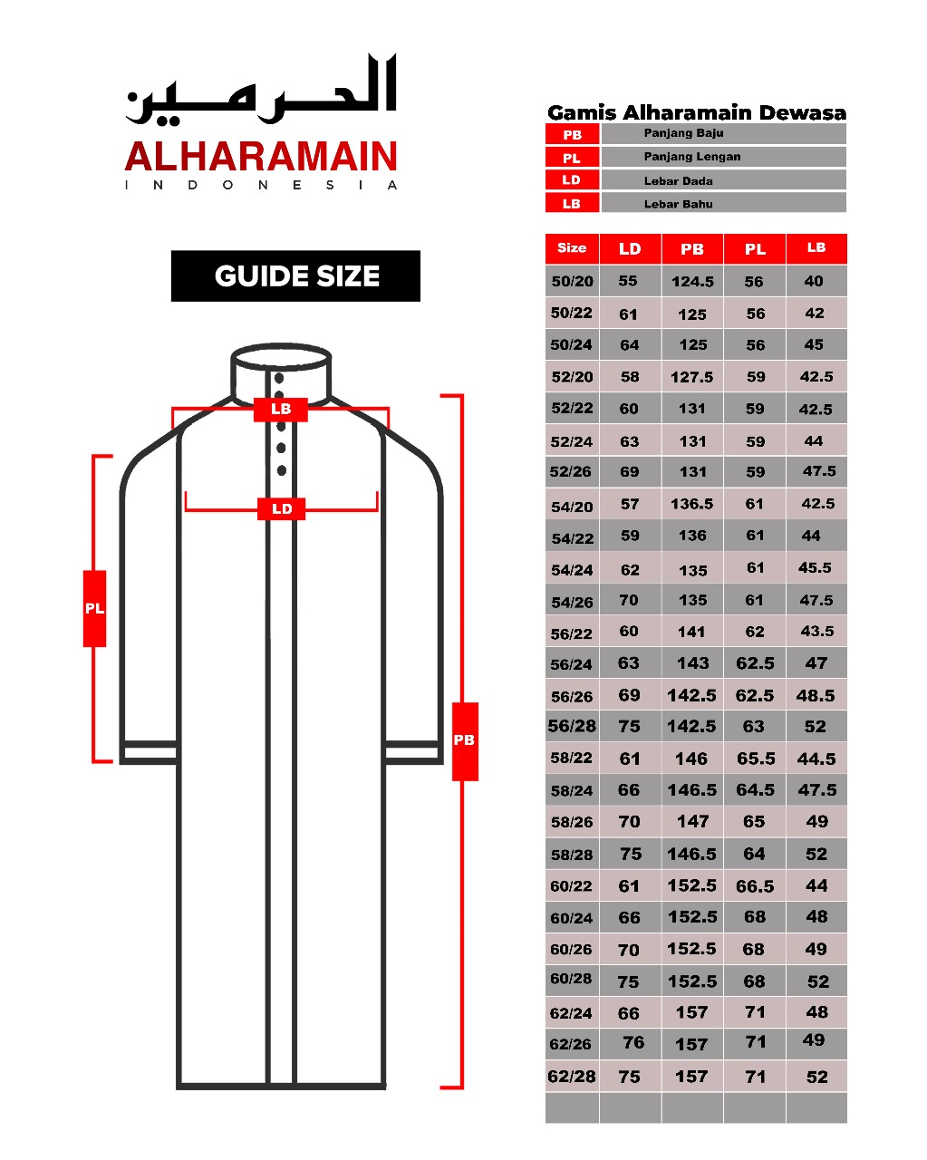 Jual AL Haramain Jubah / Gamis Pria Remaja & Dewasa Viet Polos / Jubah ...