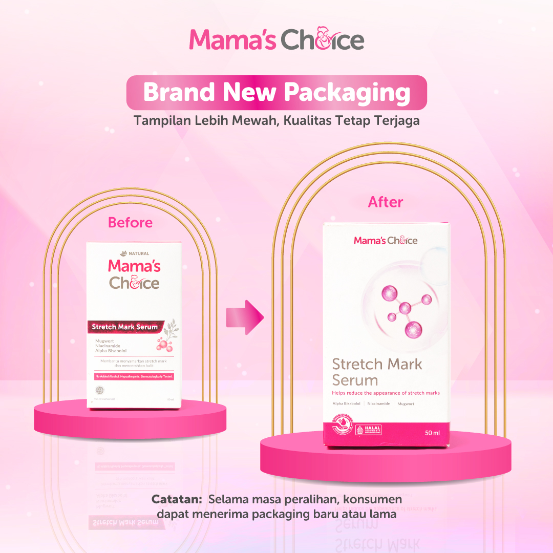 Jual Stretch Mark Serum Mama's Choice (Inovasi Terbaru dari Stretch Mark Cream Mama's Choice ...