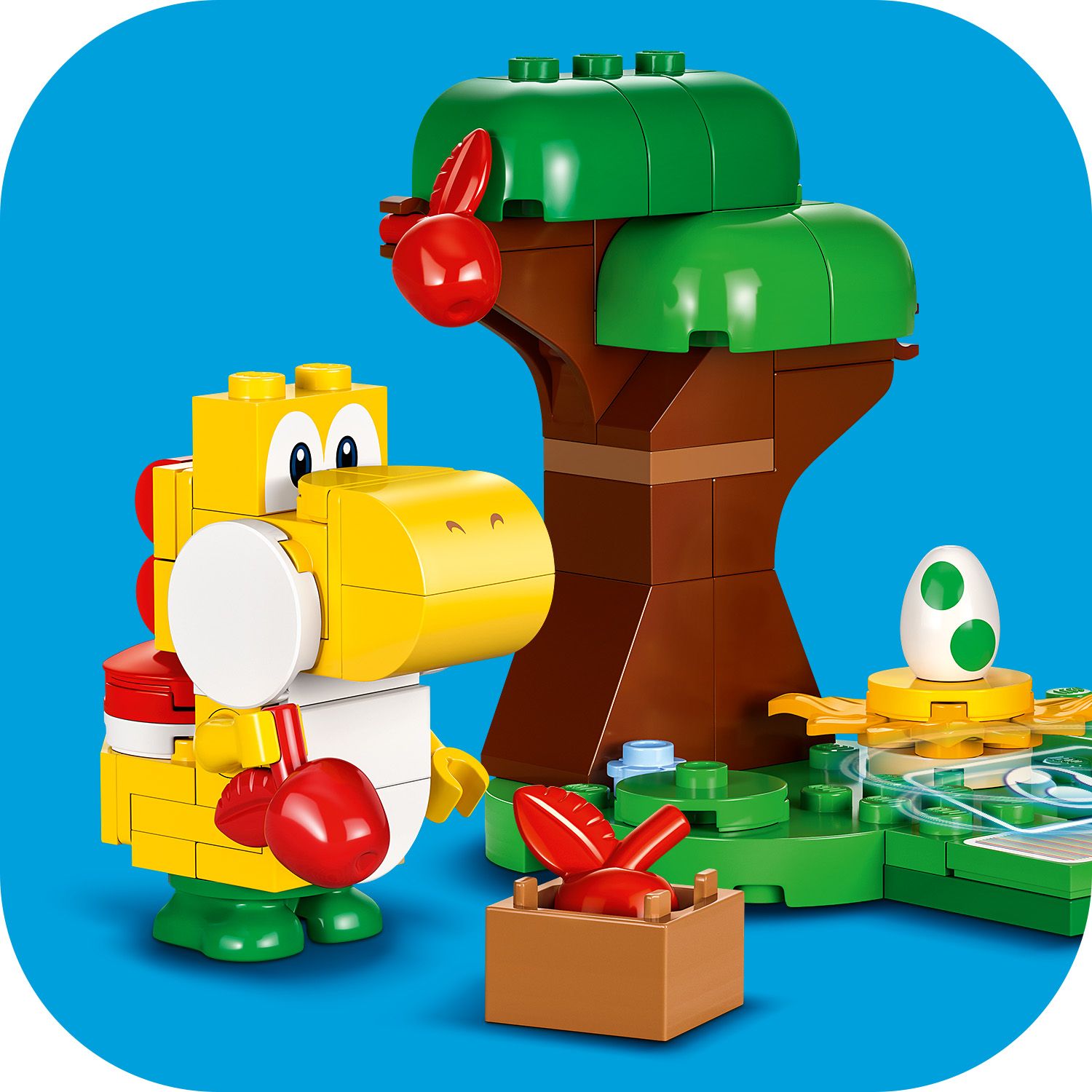Jual LEGO Super Mario 71428 Yoshis' Egg-cellent Forest Expansion Set ...