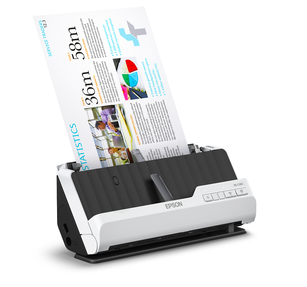 Jual SCANNER EPSON DS-C330 DSC330 C330 PORTABLE ADF Penganti DS-310 ...