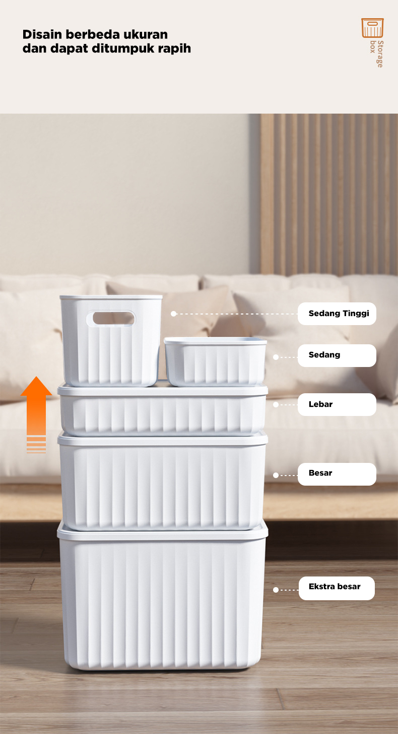 Jual 【MADE IN INDONESIA】Megam Container Box Penyimpanan Serbaguna Kotak ...