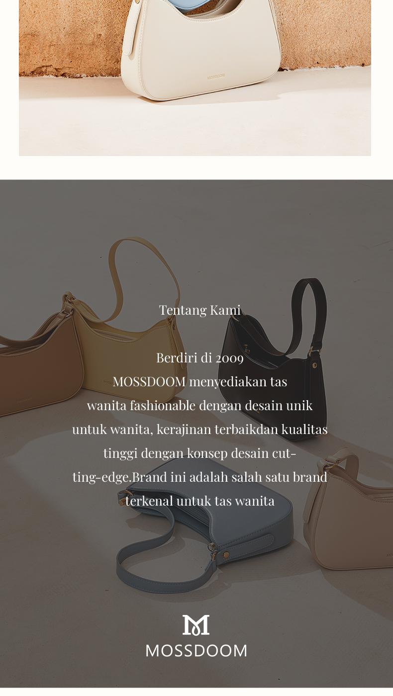 Jual MOSSDOOM Tas Selempang Wanita Darby Bag Tas Sling Bag Wanita Tas ...