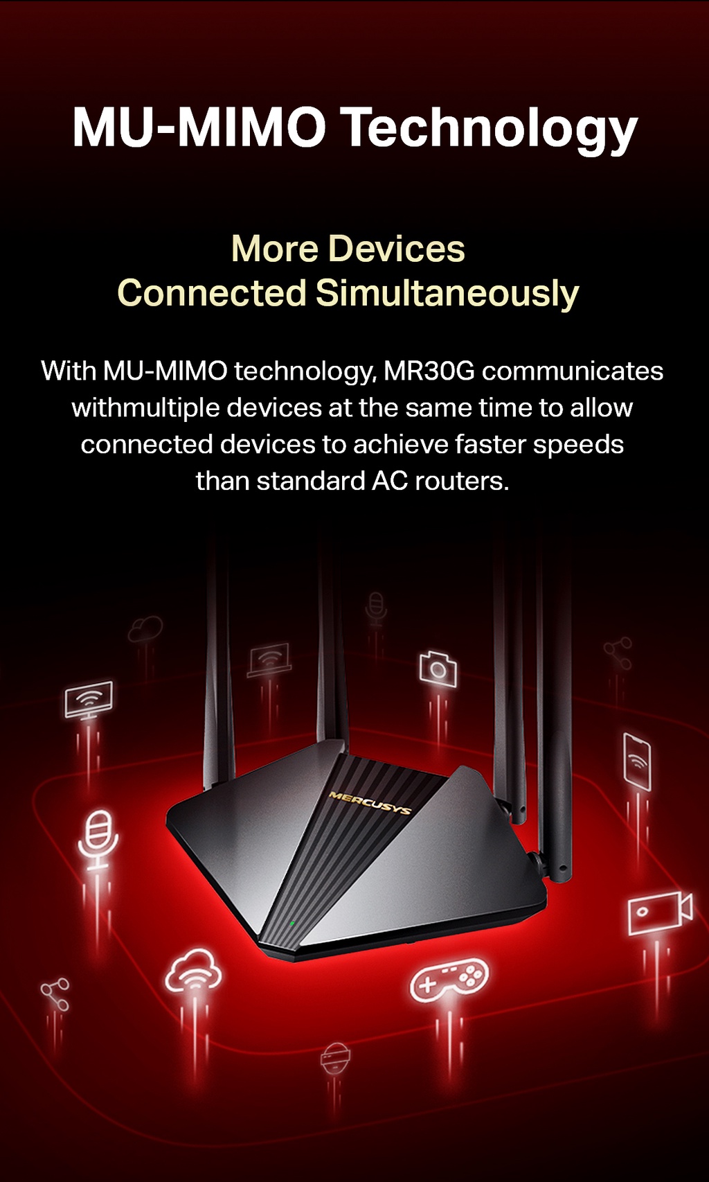 Jual TP-Link | Mercusys MR30G | AC1200 WiFi 5 Router | Dual Band ...
