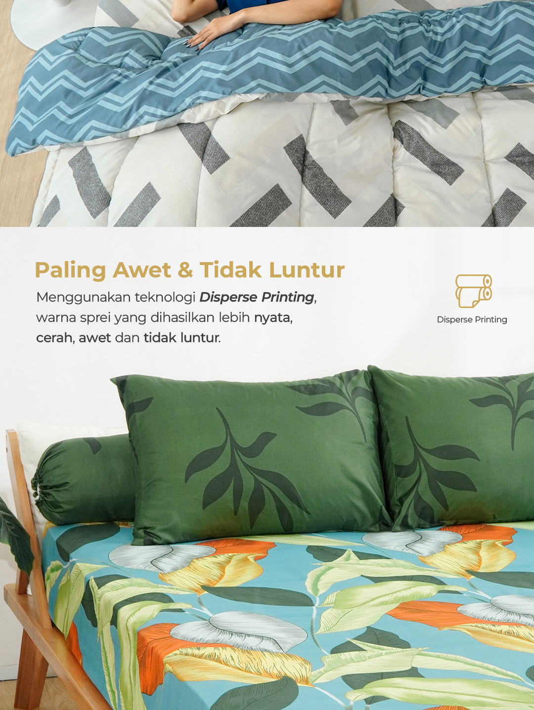 Jual Kintakun DLUXE Bed Cover Only / Selimut Tebal / Comforter 180 x ...