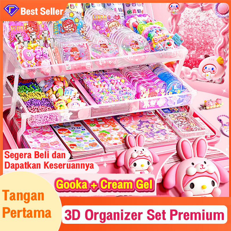 Jual Tatajoy Mewah DIY Guka Set DIY Gantungan Kunci DIY Keychain Guka ...