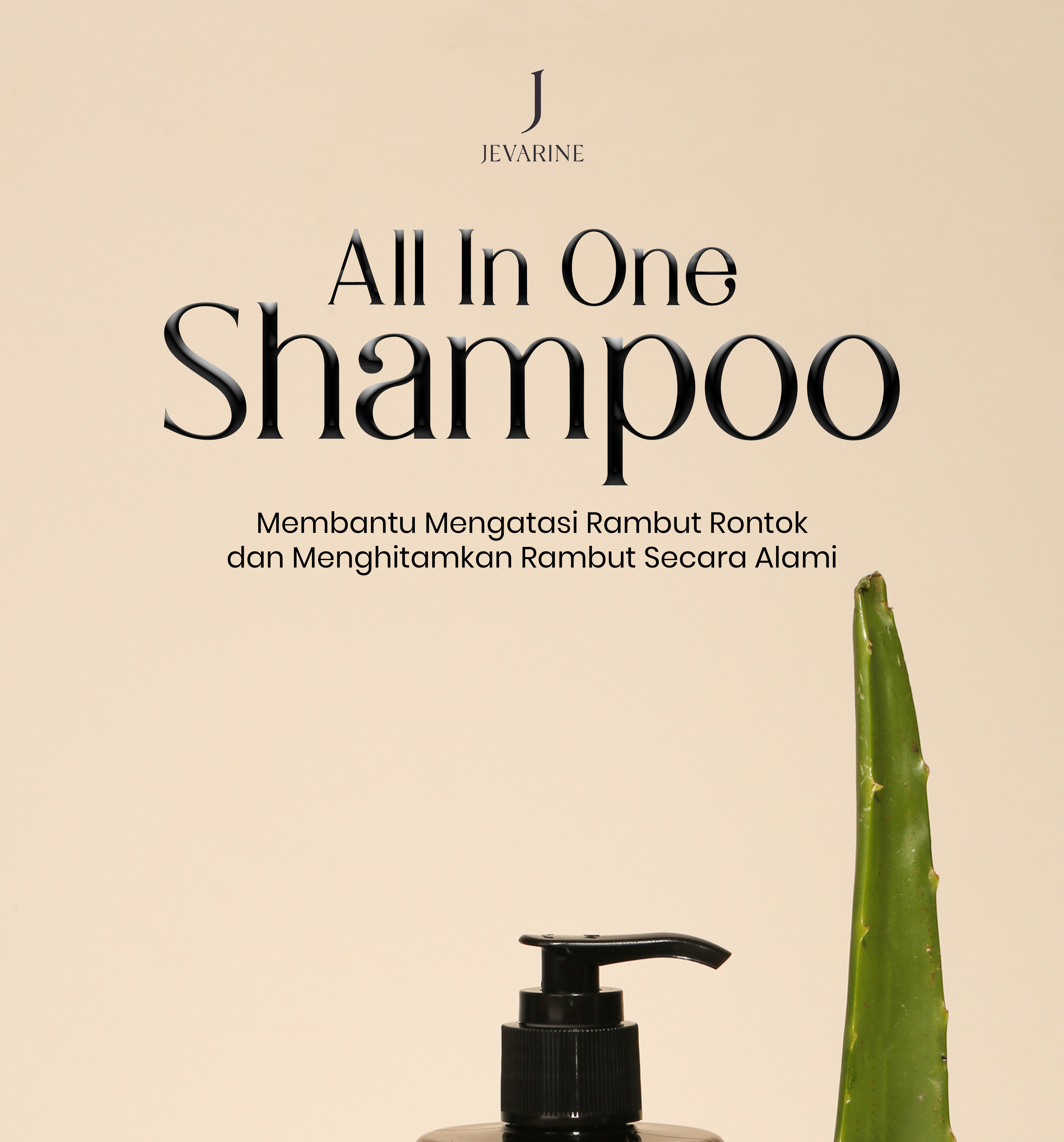 Jual Jevarine All In One Shampoo - Penyubur , Penghitam dan Anti Rontok | Shopee Indonesia