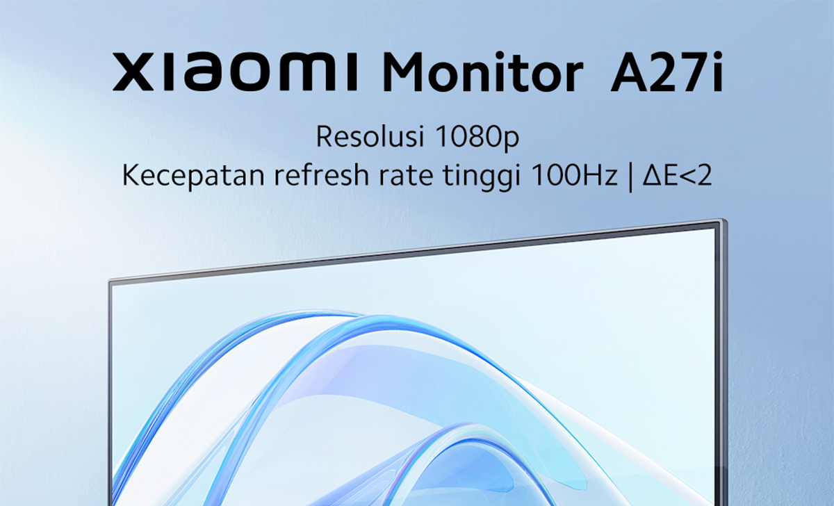 Jual Xiaomi Monitor A27i | Panel IPS 100Hz FHD Monitor 27 Inch | Resmi ...