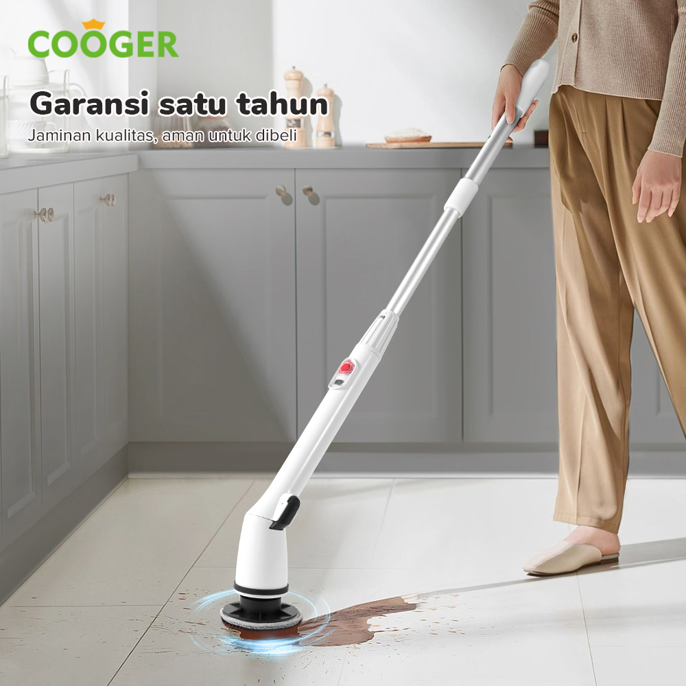 Jual COOGER Sikat Pembersih Elektrik 8IN1 Portable Electric Cleaning ...