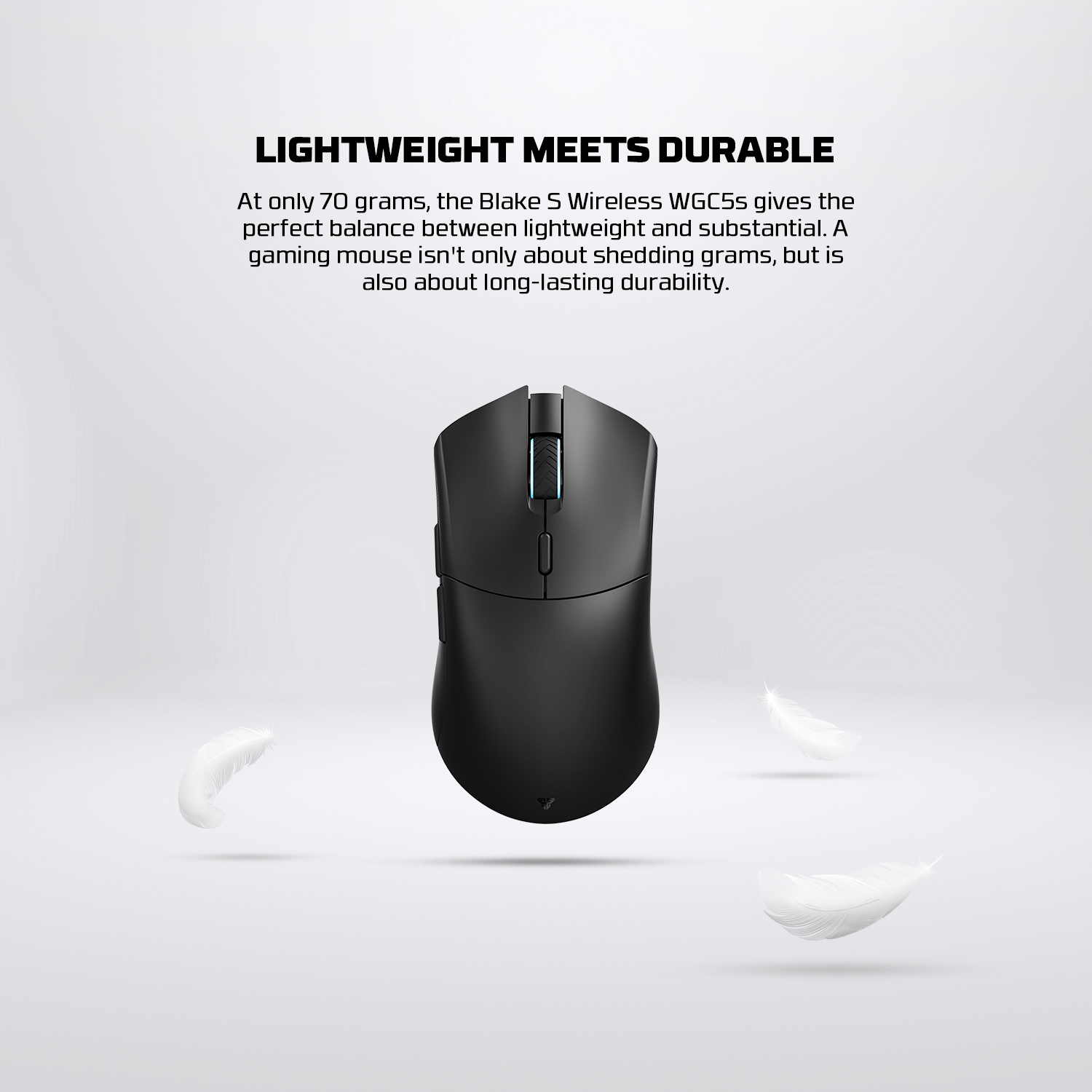 Jual Fantech DUAL MODE Wireless Mouse Gaming WGC5S Rechargeable PIXART ...