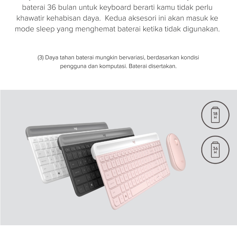 Jual Logitech Mk470 Slim Wireless Combo Keyboard And Mouse Black Shopee Indonesia