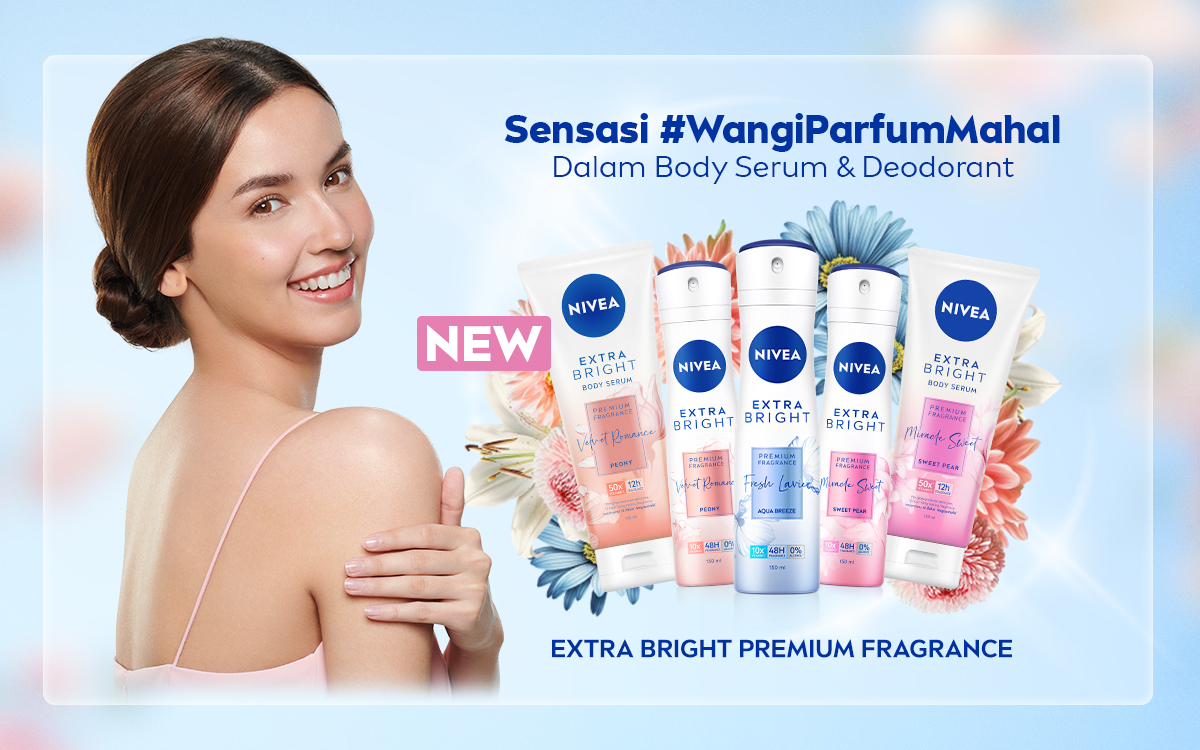 Jual NIVEA Body Serum Extra Bright Premium Fragrance Miracle Sweet ...