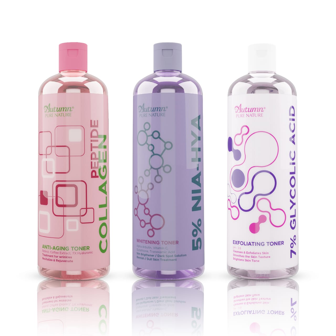 Jual Autumn 7% Glycolic Acid Exfoliating Toner 500ml/Toner Eksfoliasi ...