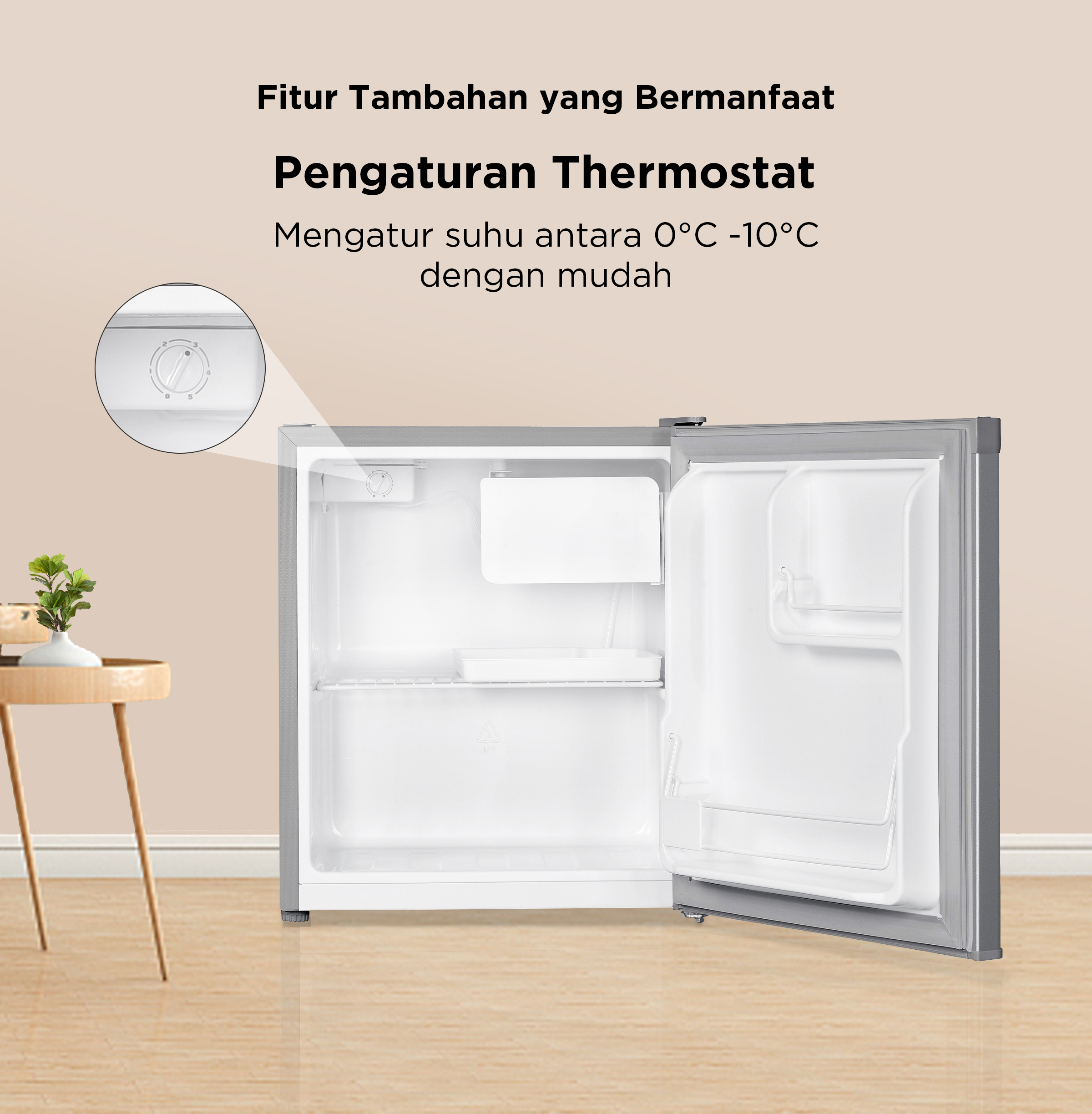 Jual [BIGGER CAPACITY] TCL Kulkas Mini Bar (Refrigerator) - Kapasitas ...