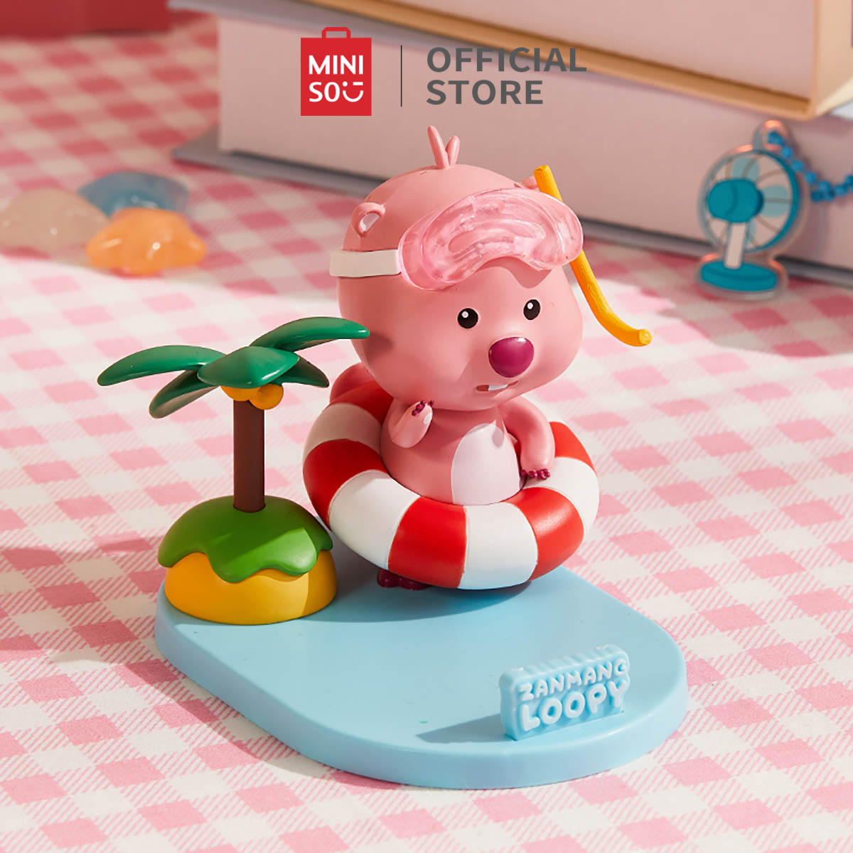 Jual Miniso x ZANMANG Loopy Collection Phone Holder Bentuk Lucu Loopy ...
