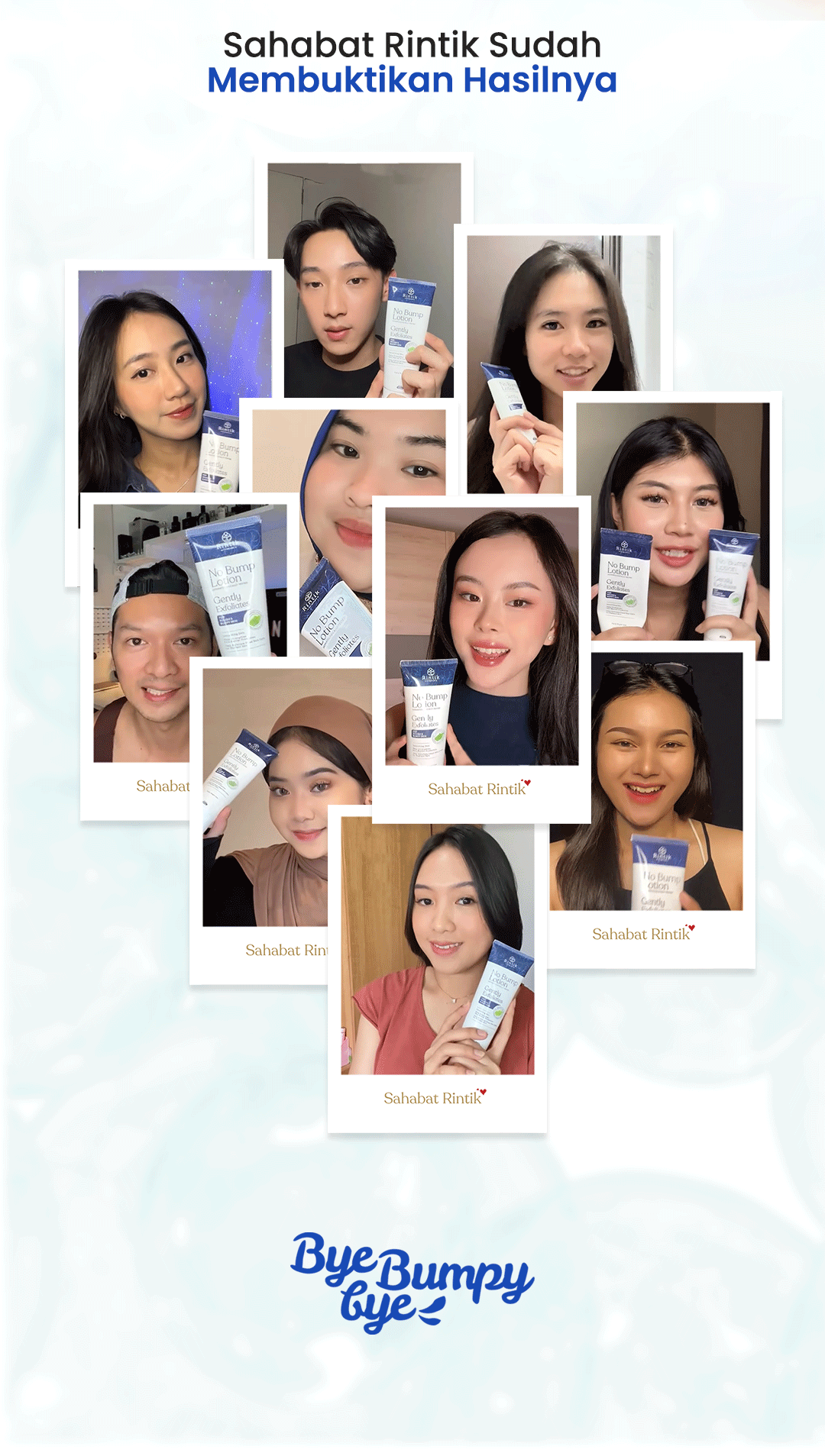 Jual Rintik Skincare - No Bump Lotion / Lotion Tubuh Kulit Bruntusan ...