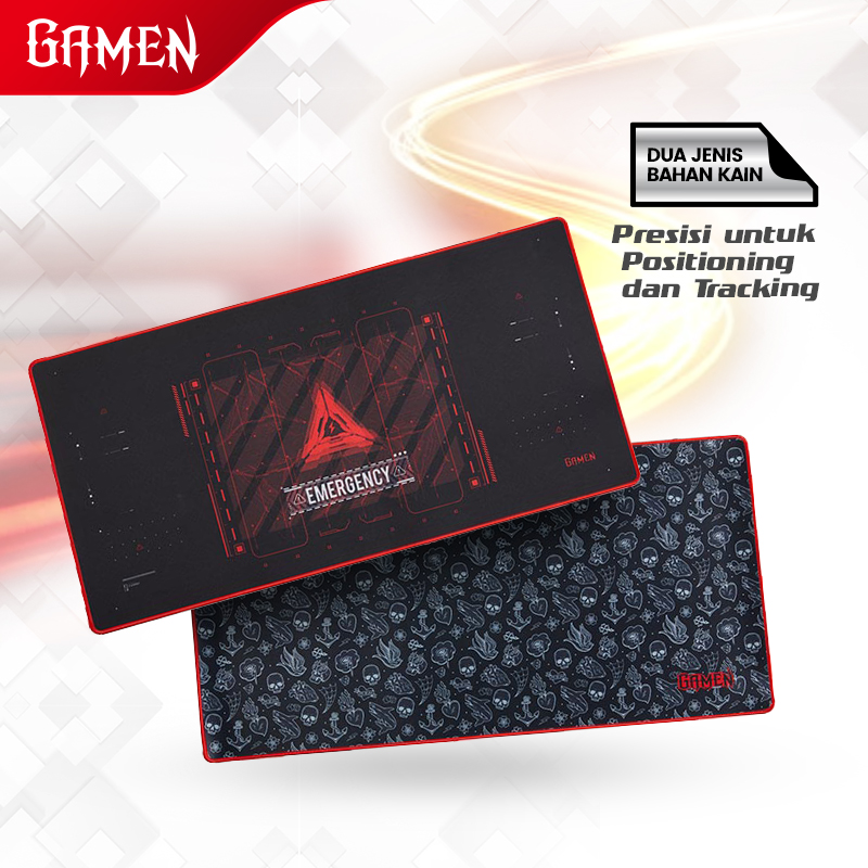 Jual GAMEN Mouse Pad Gaming Besar GP-XXL 40 x 80 cm Anti-slip Durable ...