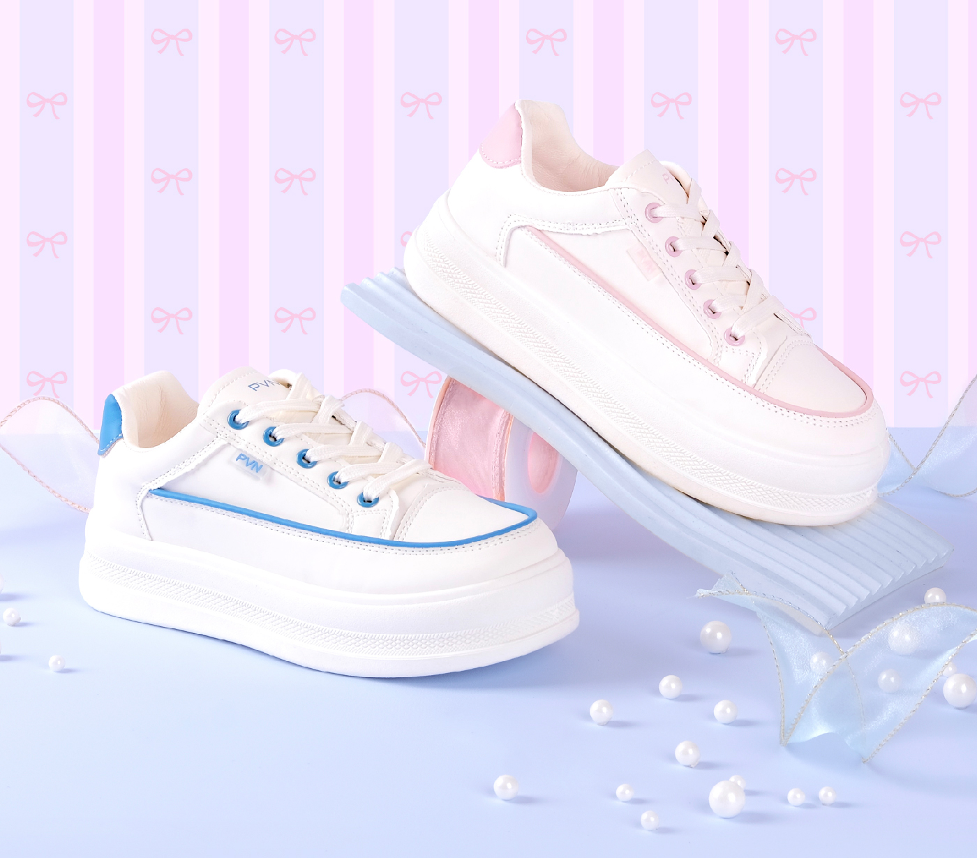 Jual PVN Sunoo Sepatu Sneakers Wanita Sport Shoes 287 | Shopee Indonesia