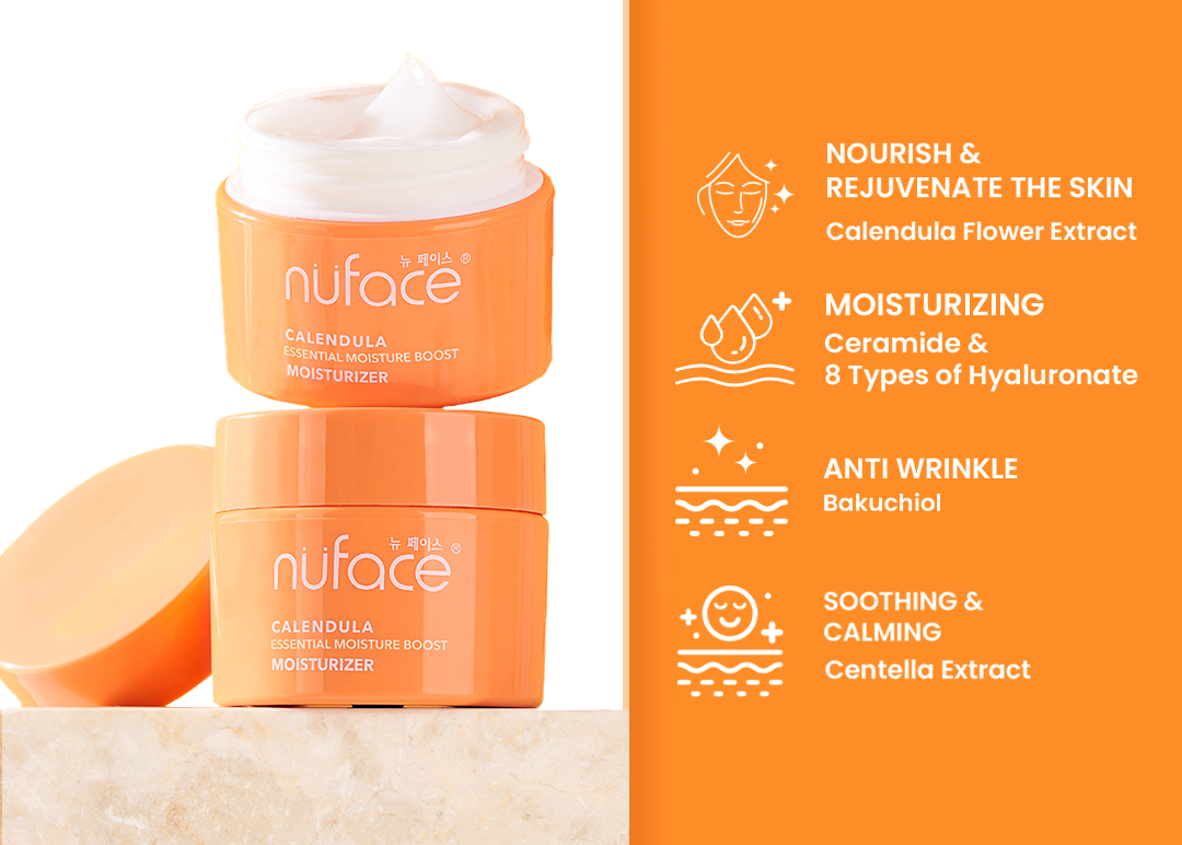 Jual Nuface Calendula Essential Moisture Boost Moisturizer 20gr ...