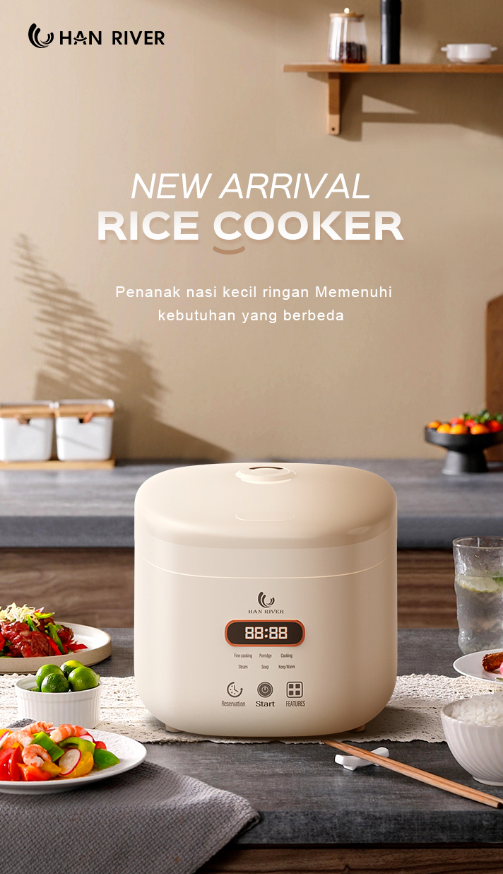 Jual HAN RIVER Rice Cooker 1.2L Magic Com Smart cooker Penanak nasi ...