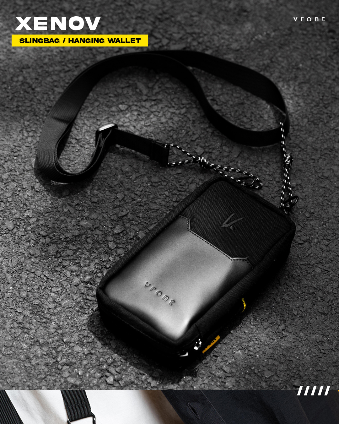 Jual VRONT - Slingbag / Hanging Wallet - Xenov | Shopee Indonesia