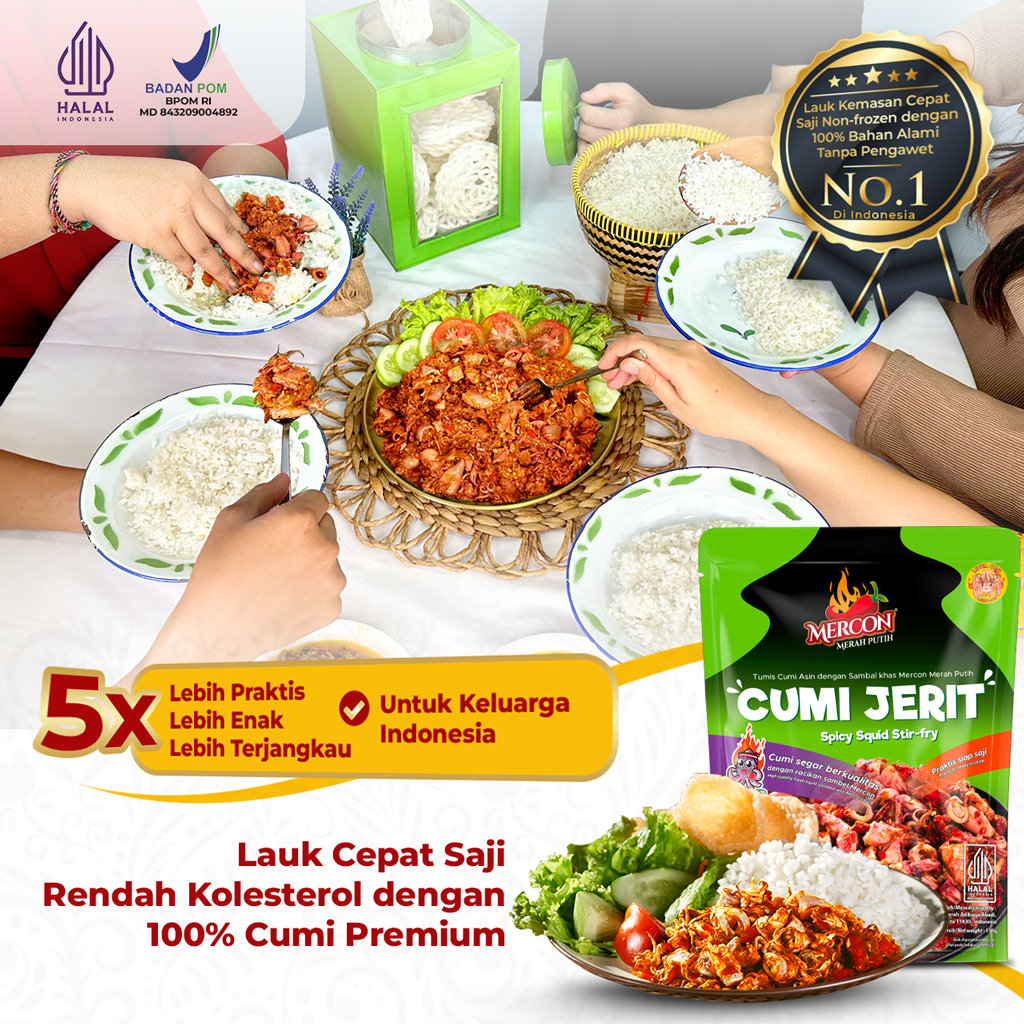 Jual [Special Edition] Mercon Merah Putih - Satuan || Cumi Jerit ...