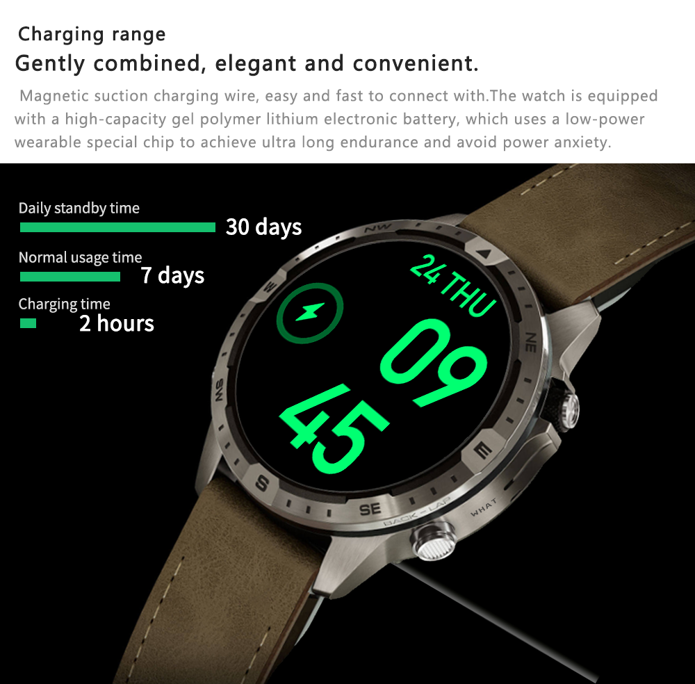Jual Aolon GT5 Pro Smartwatch 2026 New Compass 100+ Sport Modes Jam ...