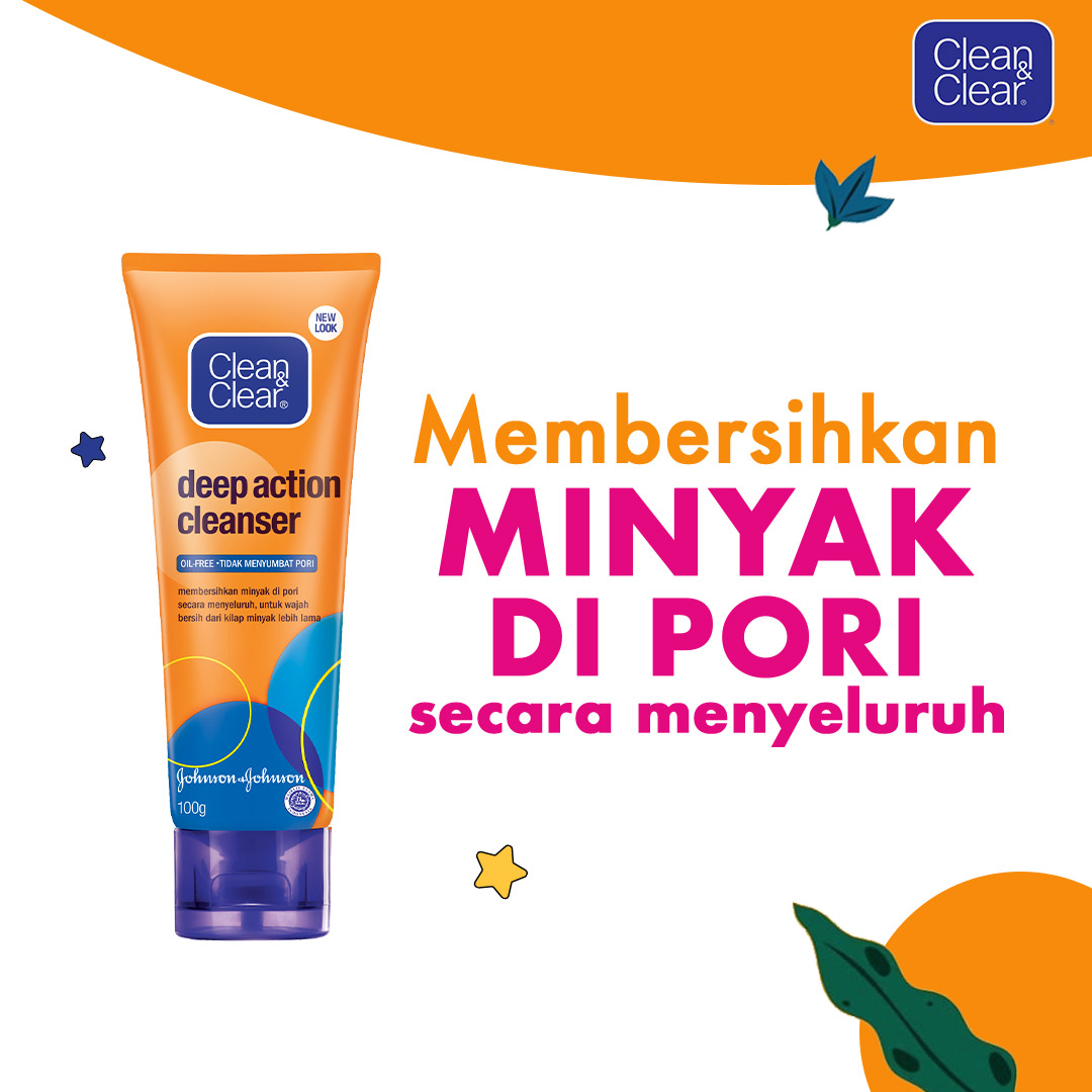 Jual Clean & Clear Deep Action Cleanser Sabun Cuci Muka Pembersih Wajah ...