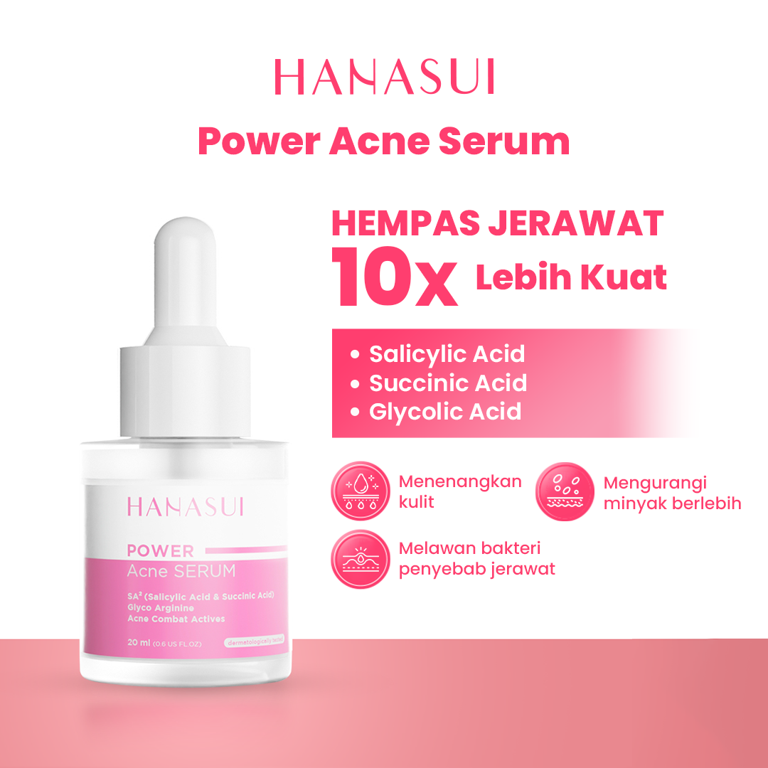 Jual Hanasui Power Acne Serum - Jerawat & Beruntusan Menenangkan ...