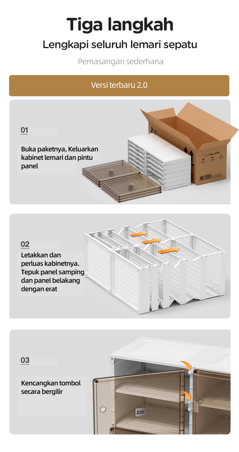 Jual ANTBOX Lemari Sepatu Ready Stock Kapasitas 16-40 Pasang Sepatu Kabinet Serbaguna Lemari ...