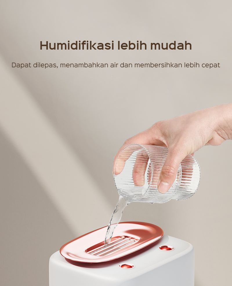 Jual HAN RIVER Humidifier Diffuser air purifier 1.3L Kapasitas tinggi ...