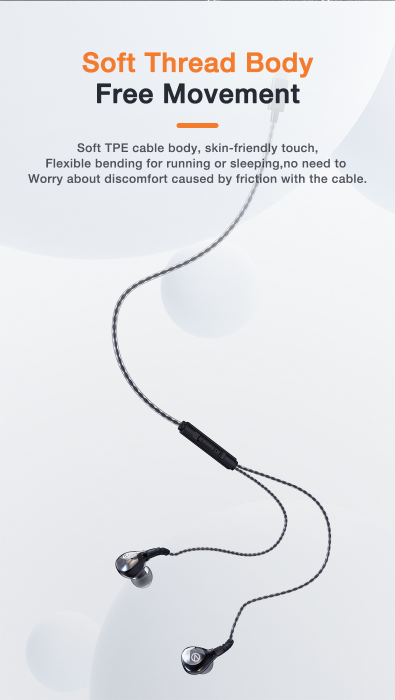 Jual Aolon RM680 Wired Earphone 2026 New Noise Reduction In Ear Bass ...