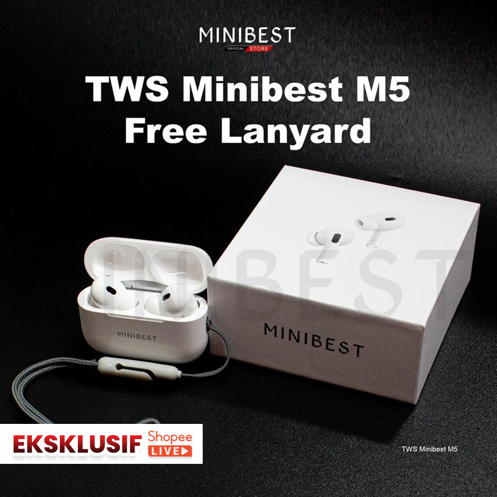 Jual [ Eksklusif live ] Minibest TWS M5 Pro 2 Earphone Headset ...