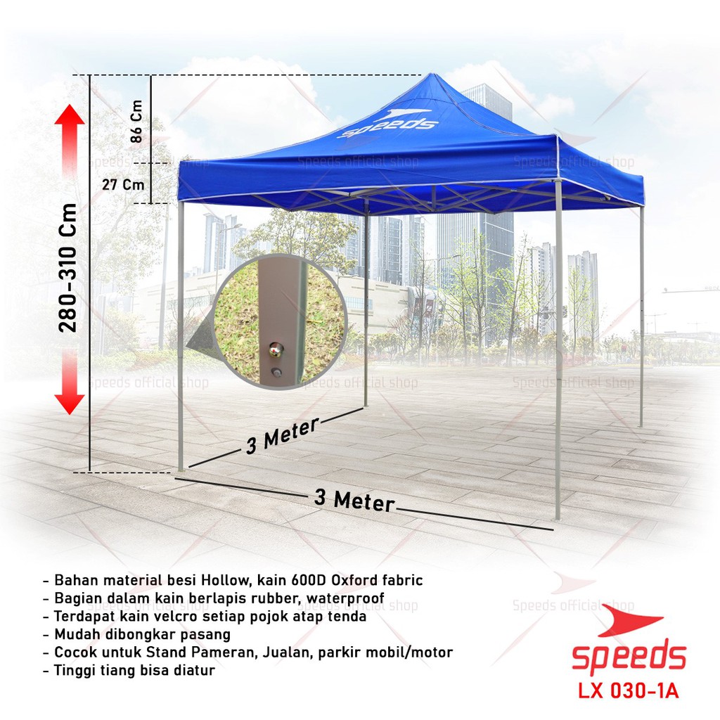 Jual SPEEDS Tenda Cafe Tenda Bazar Pameran Tenda Lipat Tenda Jualan ...