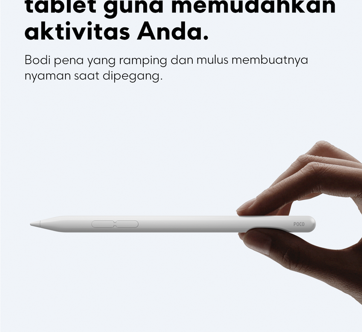 Jual POCO Smart Pen | 4096 level sensitivity | 240 Hz Touch sampling ...