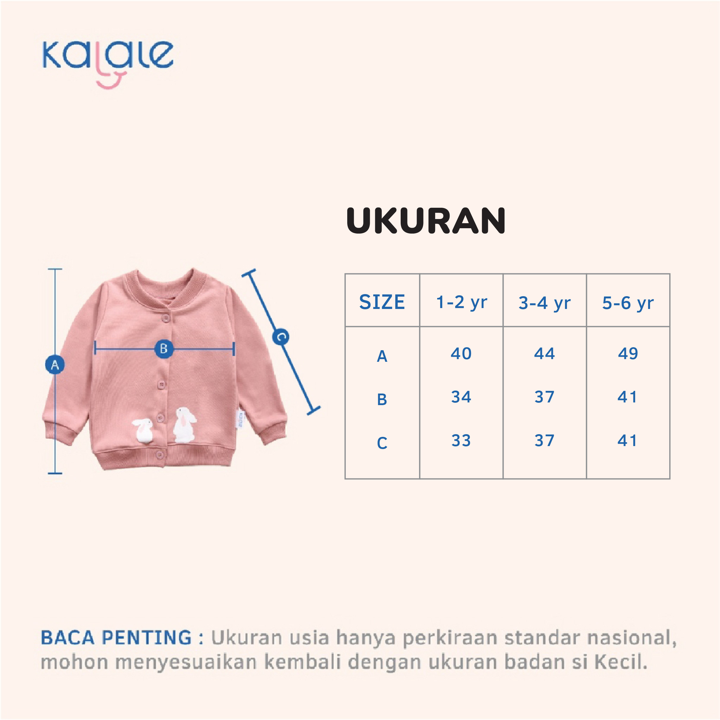 Jual Kalale Cardigan 1-6 Tahun (Atasan Sweater Outer Kancing Karakter ...