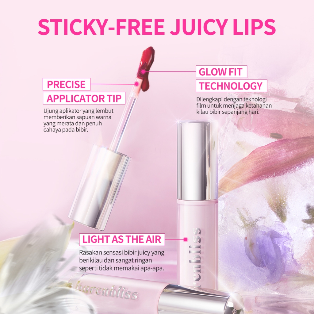 Jual BNB Barenbliss Lily Makes Luminous Glow Tint/Lip Tint/Lip Stain | Shopee Indonesia