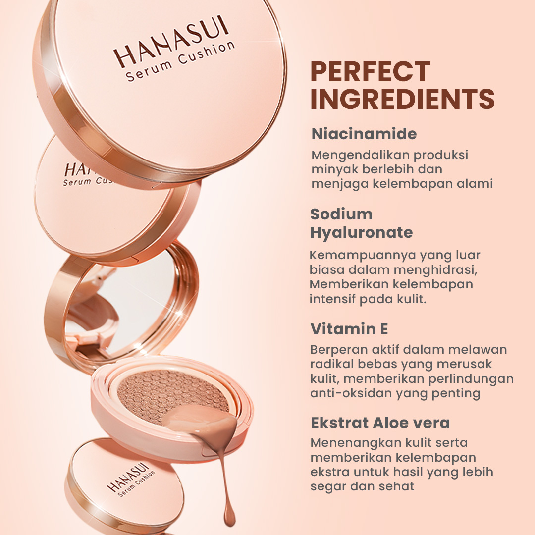 Jual Hanasui Serum Cushion Refill | Shopee Indonesia
