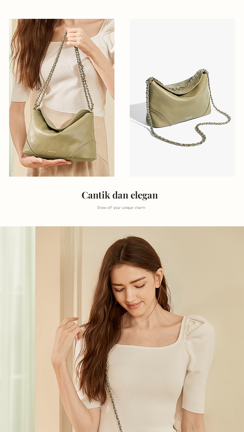 Jual MOSSDOOM Tas Selempang Wanita Zeta Bag Fashion Tas Underarm Bag ...