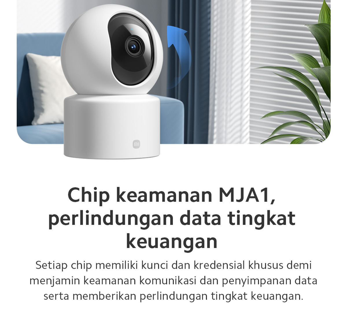Jual Xiaomi Smart Camera C301| CCTV Indoor | 2K Ultra-clear HD | 3MP ...