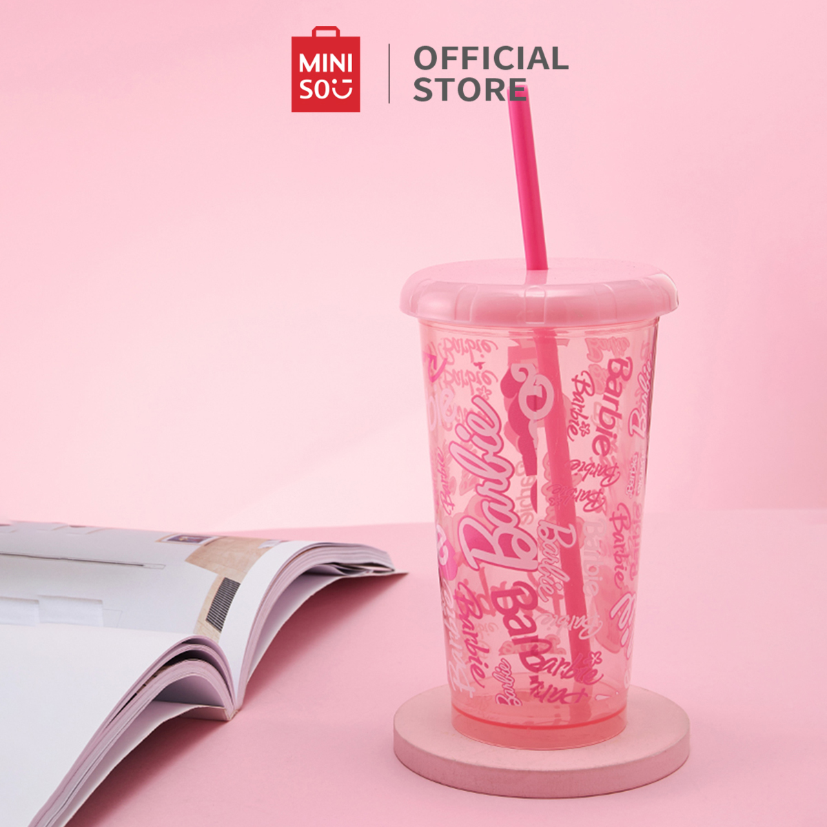 Jual Miniso x Barbie Tumbler 520ml 4 Pcs Shining Collection Botol Minum Gelas Plastik 4 Pcs ...