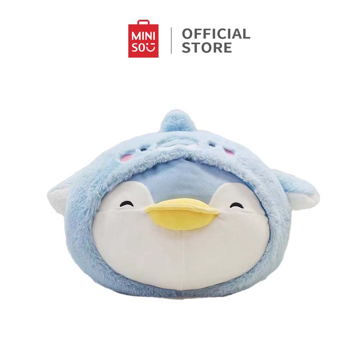 Jual Miniso Bantal Bentuk Kepala Head-Shape Pilllow 13in. Ocean Penguin ...
