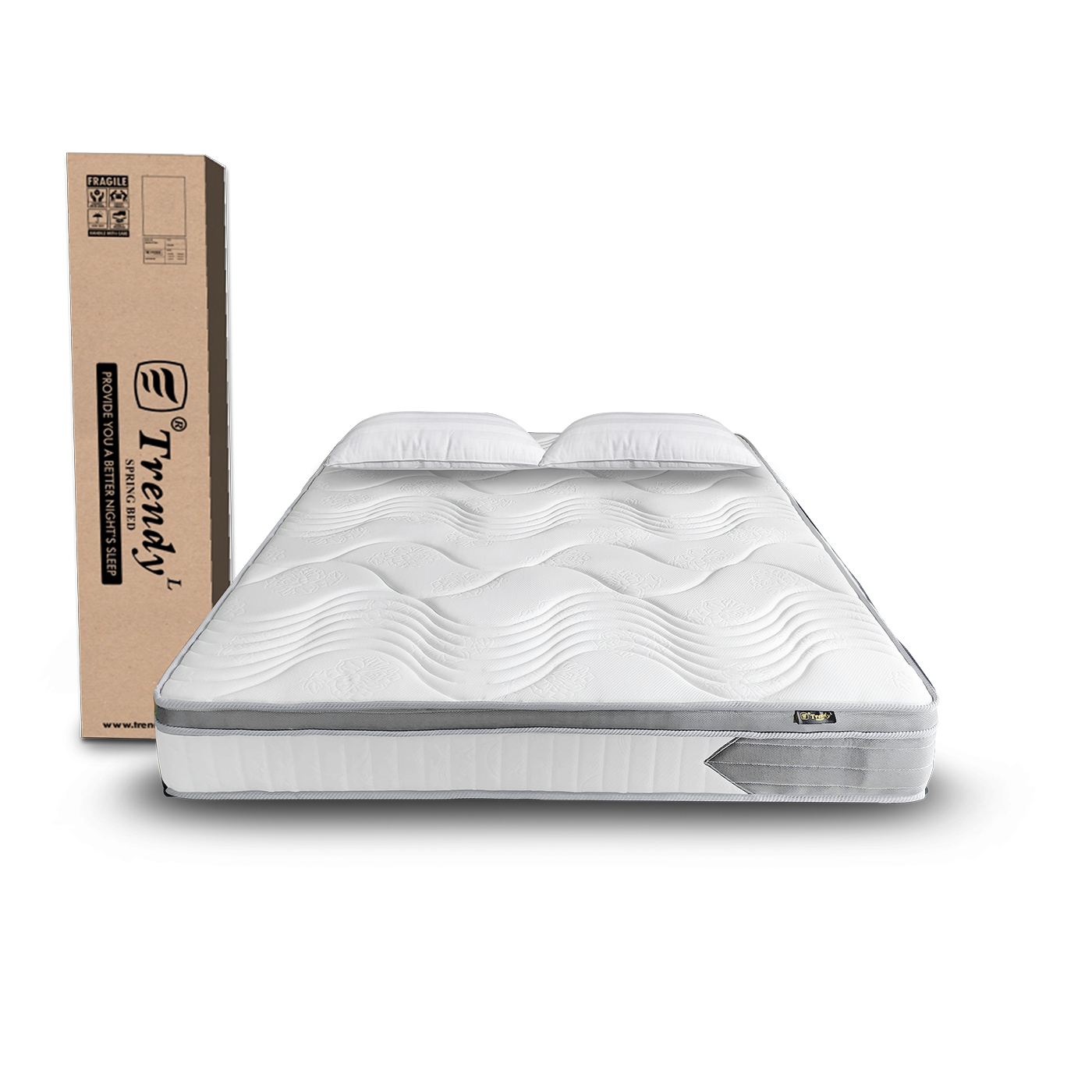 Jual Trendy Pocket Spring Euro Top 28cm - Kasur Spring Bed Vacuum Press ...