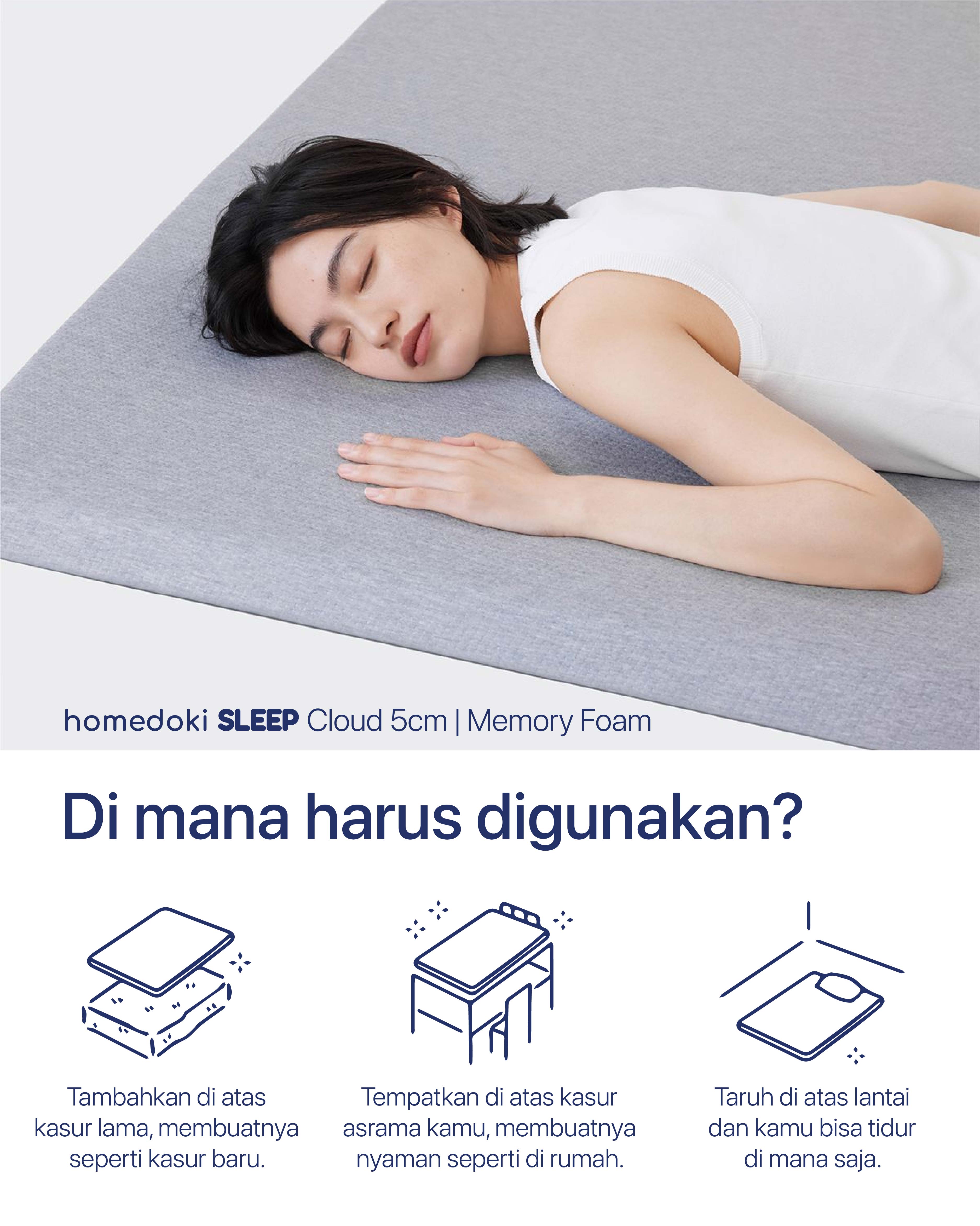 Jual Homedoki Cloud Series / Foam Mattress / Kasur Busa Premium / Kasur ...