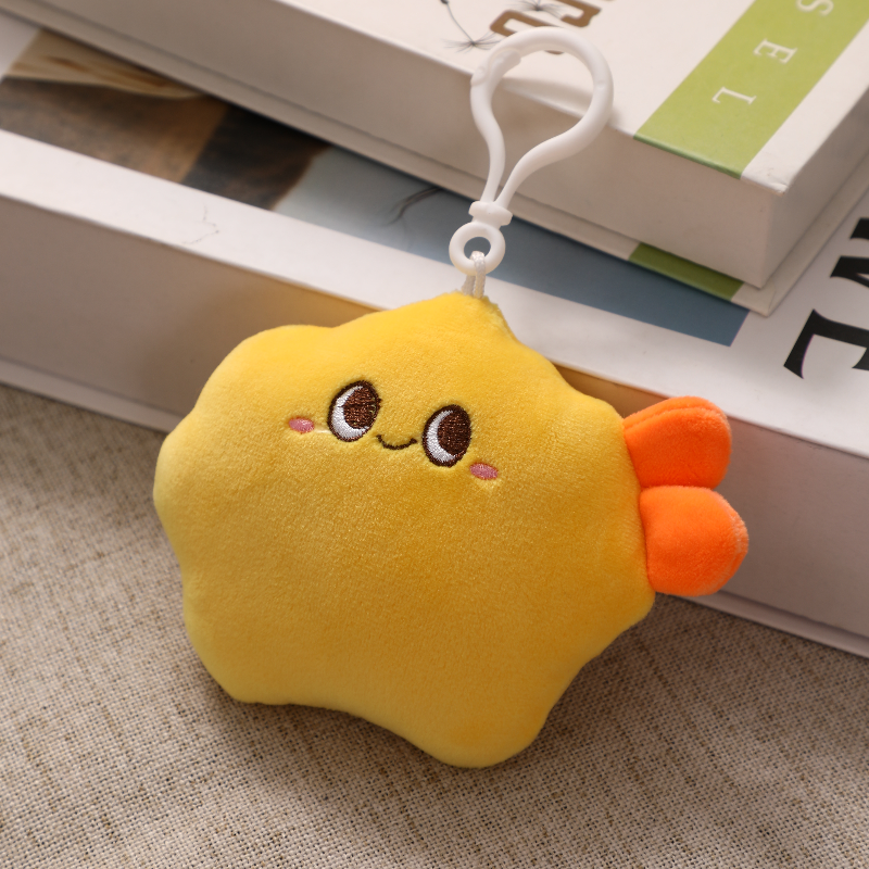 Jual MINISO Keychain Boneka Happy Foods Collection Donut /Toast ...