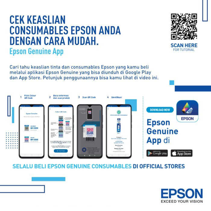 Jual Tinta Epson T54H T-54H Surelab SL D530 SL-D530 Ink Original ...