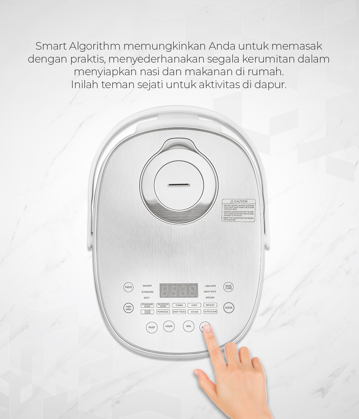 Jual CUCKOO Digital Rice Cooker 1 L CR-0690F Magic Com Penanak Nasi ...