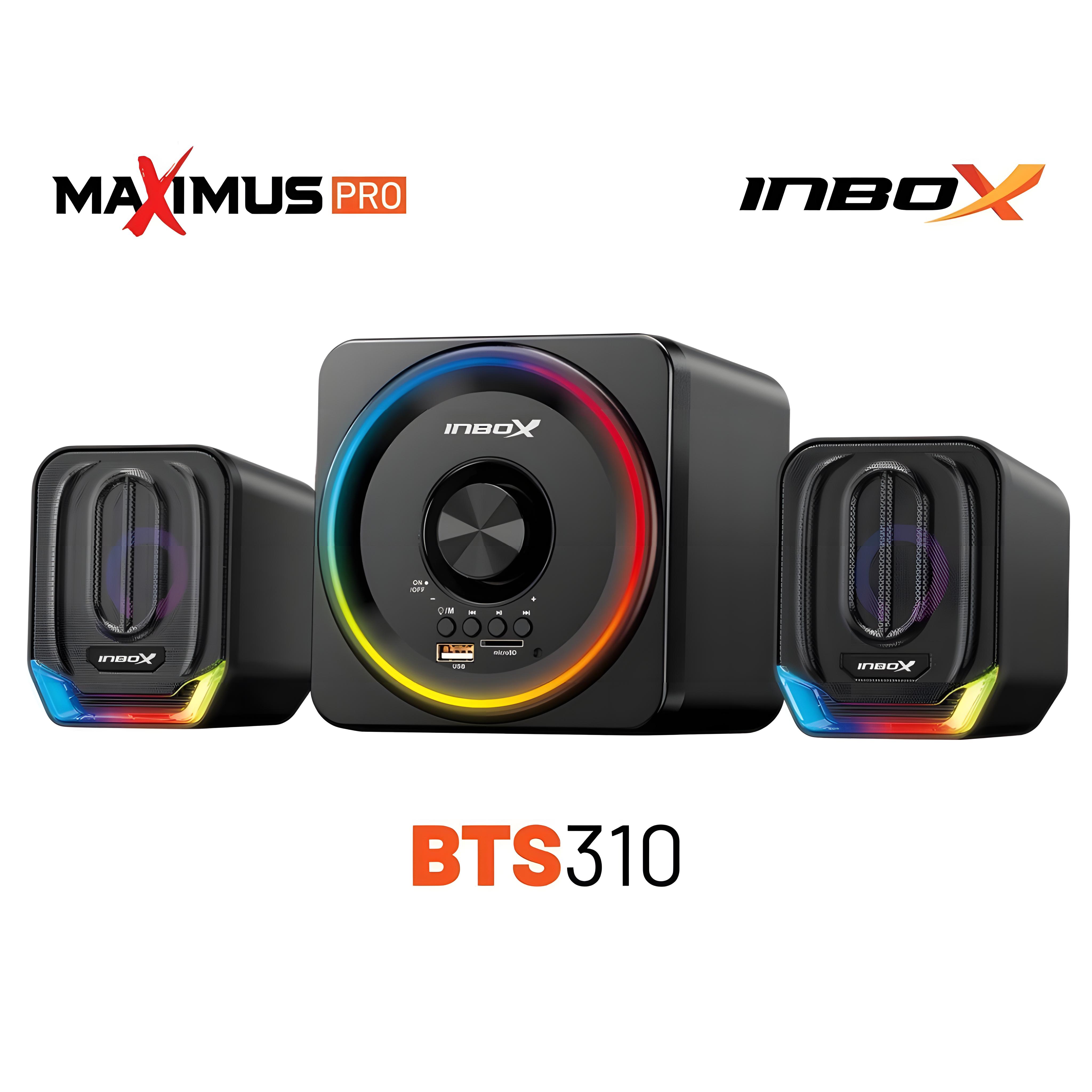 Jual KISONLI X INBOX Speaker Subwoofer 2.1 INBOX BTS310 Subwoofer ...