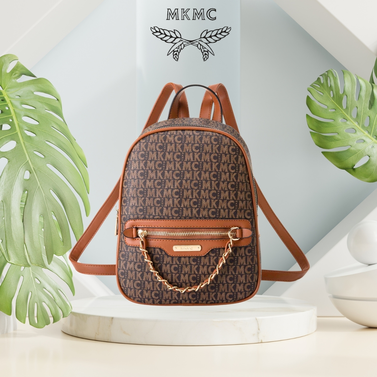 Jual MKMC Tas Ransel Wanita Import Medium Kuliah Backpack Sekolah ...